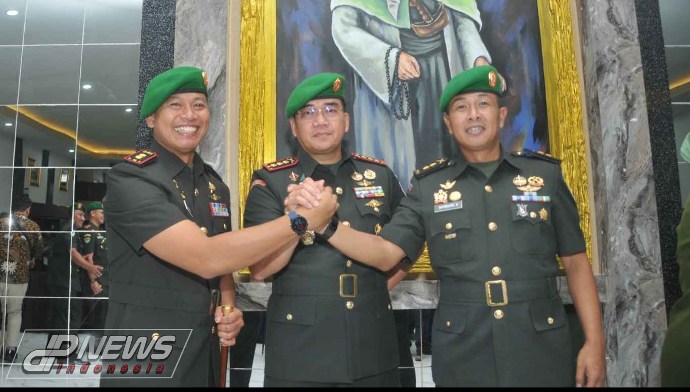 Serah Terima Jabatan Pejabat Komandan Korem 063 Gunung Jati - Dpnews ...